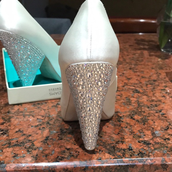 Shoes | Benjamin Adams Rhiana Ivory Duchesse Silk Shoes | Poshmark